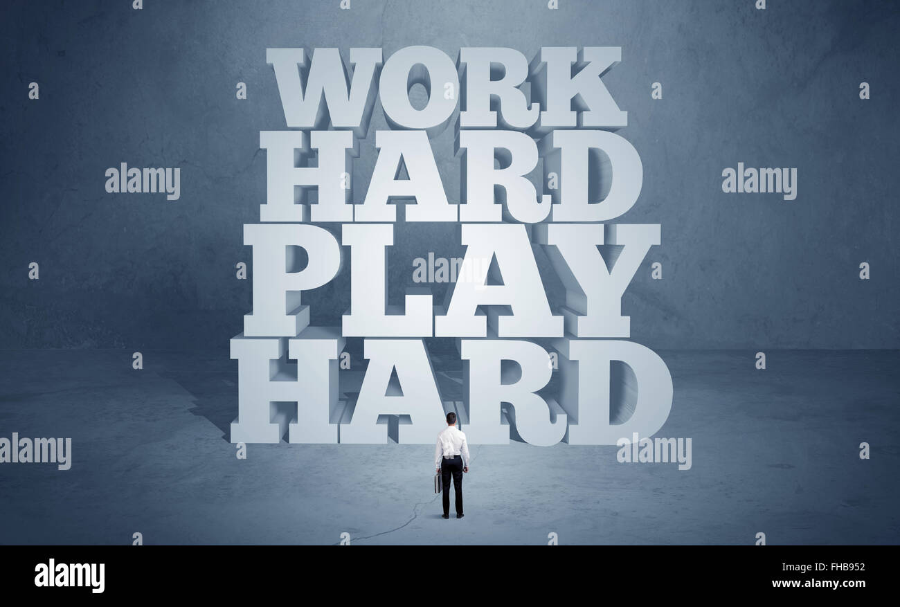 Hard working motivation for business person Stock Photo - Alamy