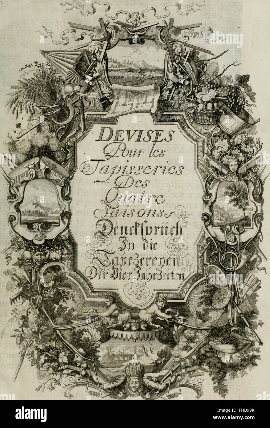 A historical exploration of French royal tapestries depicting the four ...