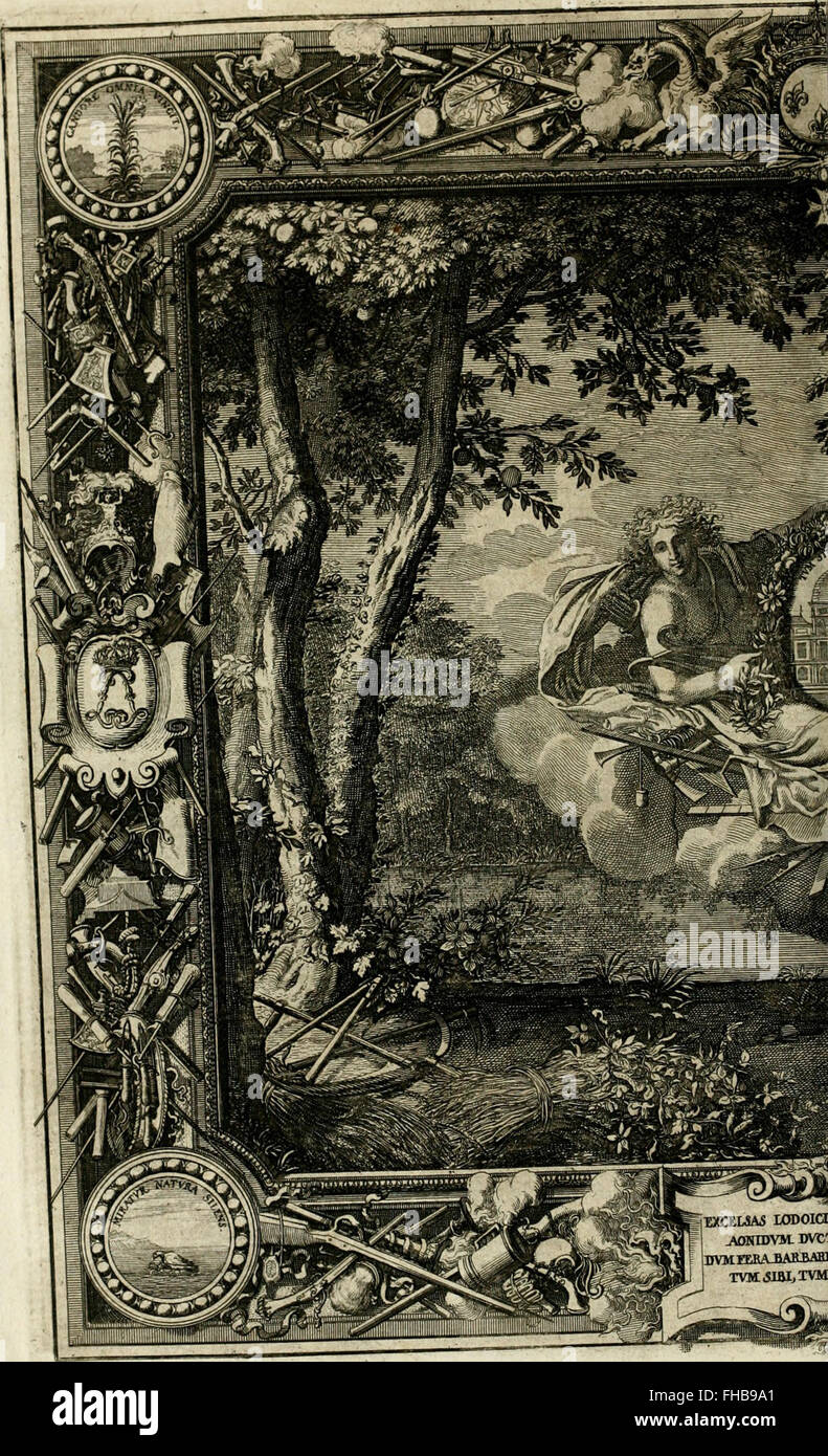 A French tapestry representing the four elements and four seasons ...