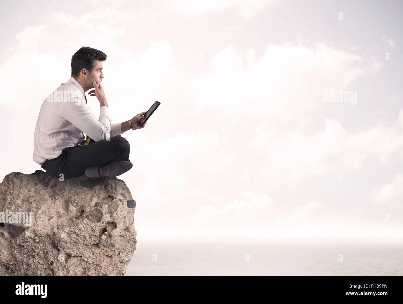 Man sitting corner hi-res stock photography and images - Alamy