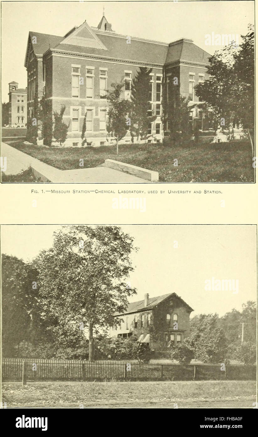 The Agricultural Experiment Stations in the United States (1900) - A ...