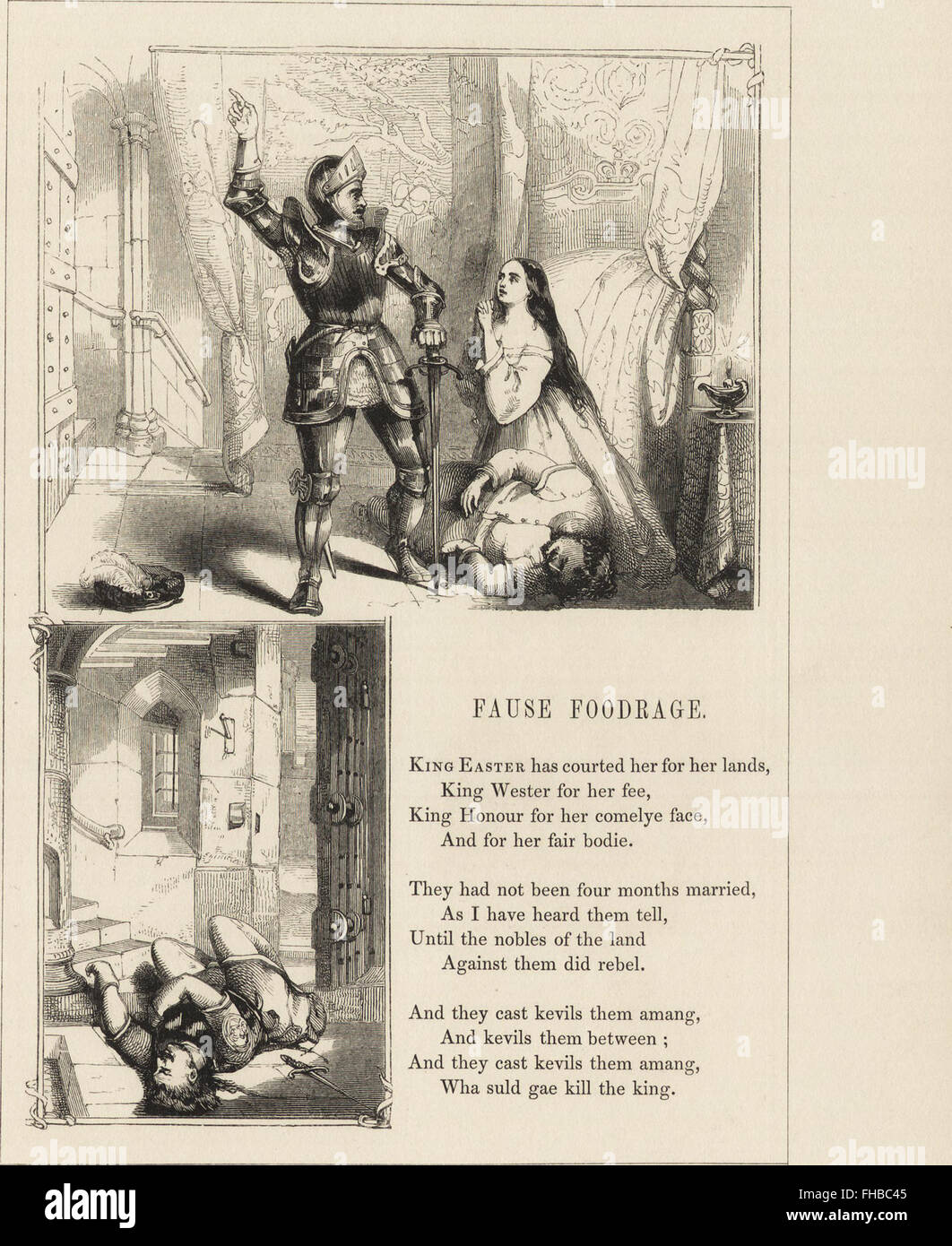 A 1842 collection of traditional British ballads, documenting the ...