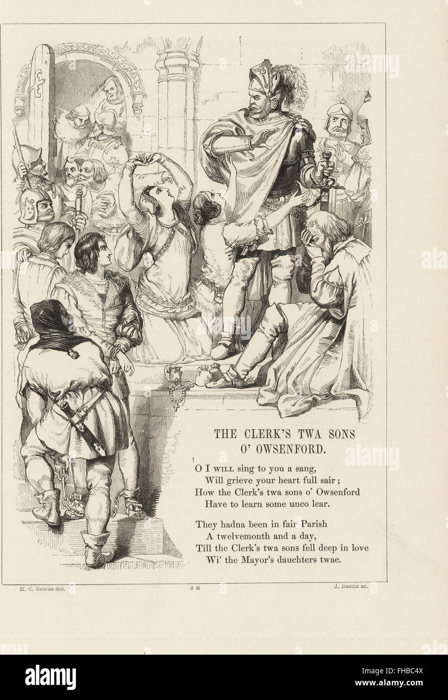 The Book of British Ballads, a 1842 collection of traditional ballads ...