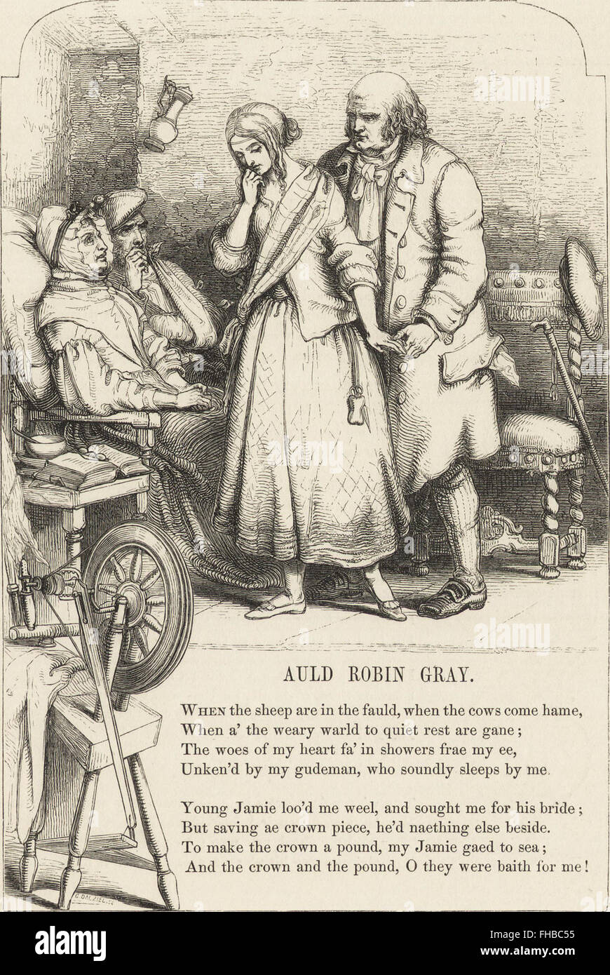 A 1842 collection of British ballads, featuring traditional songs and ...