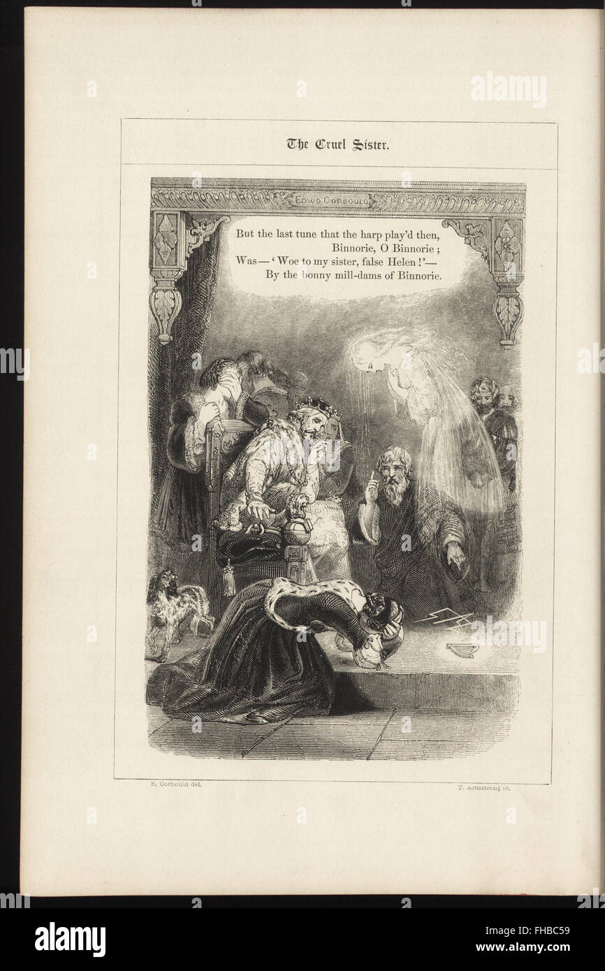 A collection of traditional British ballads, documenting folk songs and ...