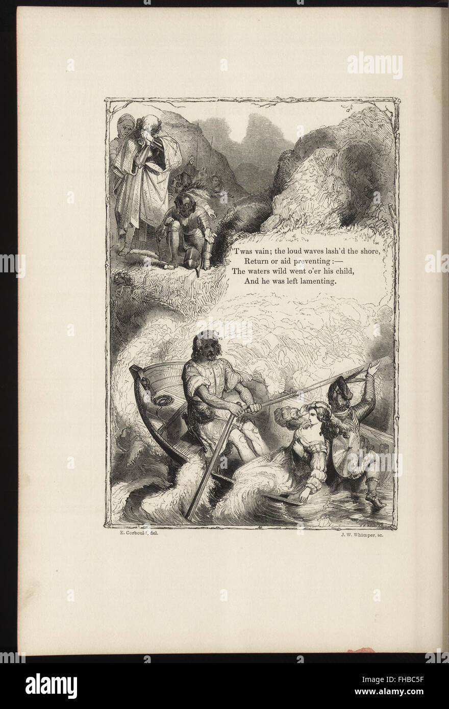 The Book of British Ballads (1842 Stock Photo - Alamy