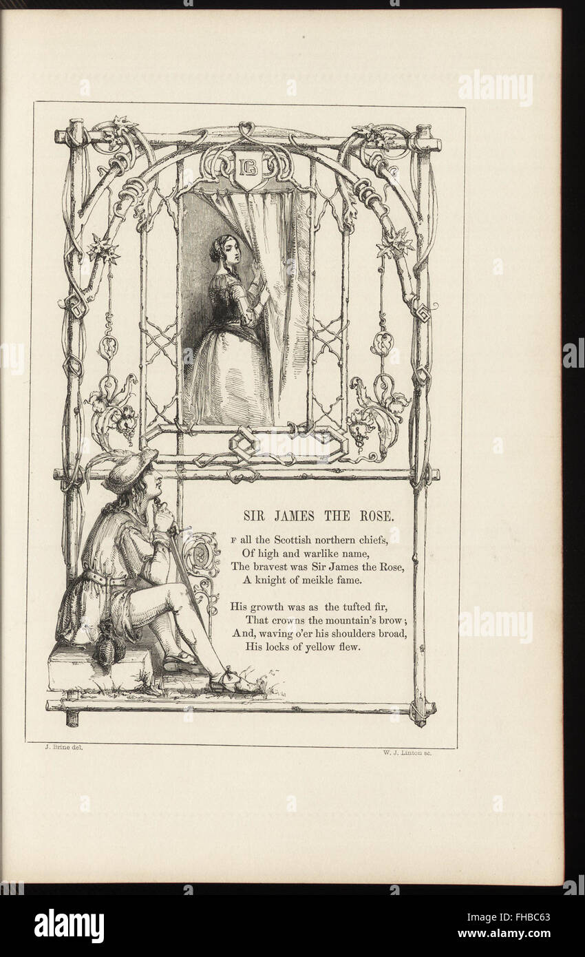 A compilation of British ballads from 1842, showcasing traditional folk ...