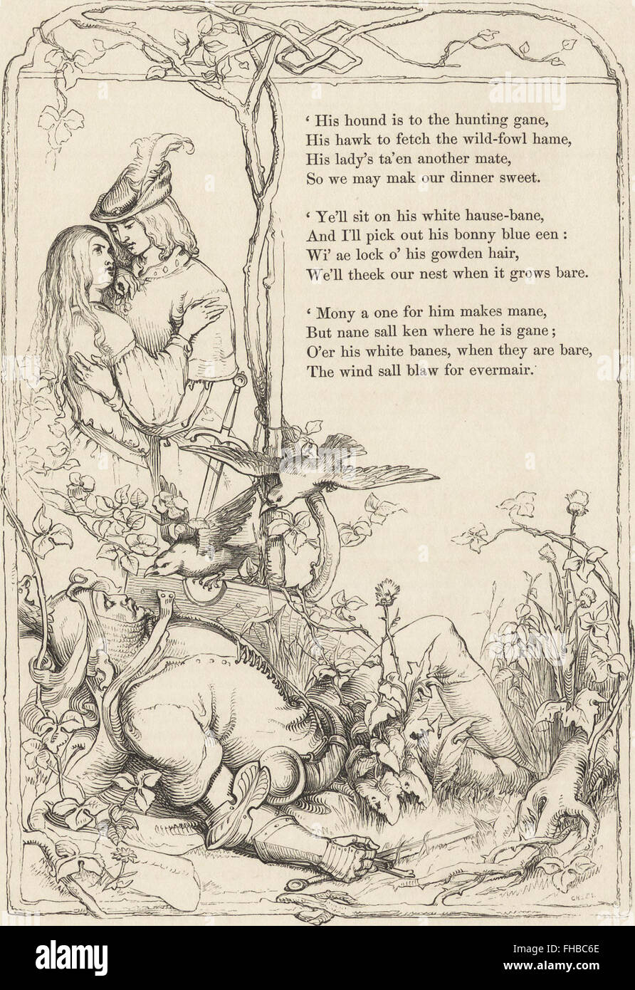 A collection of British ballads from the 19th century, showcasing ...