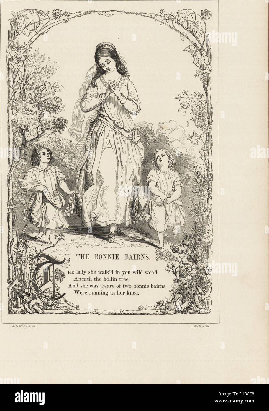 A collection of British ballads from 1842, featuring traditional folk ...
