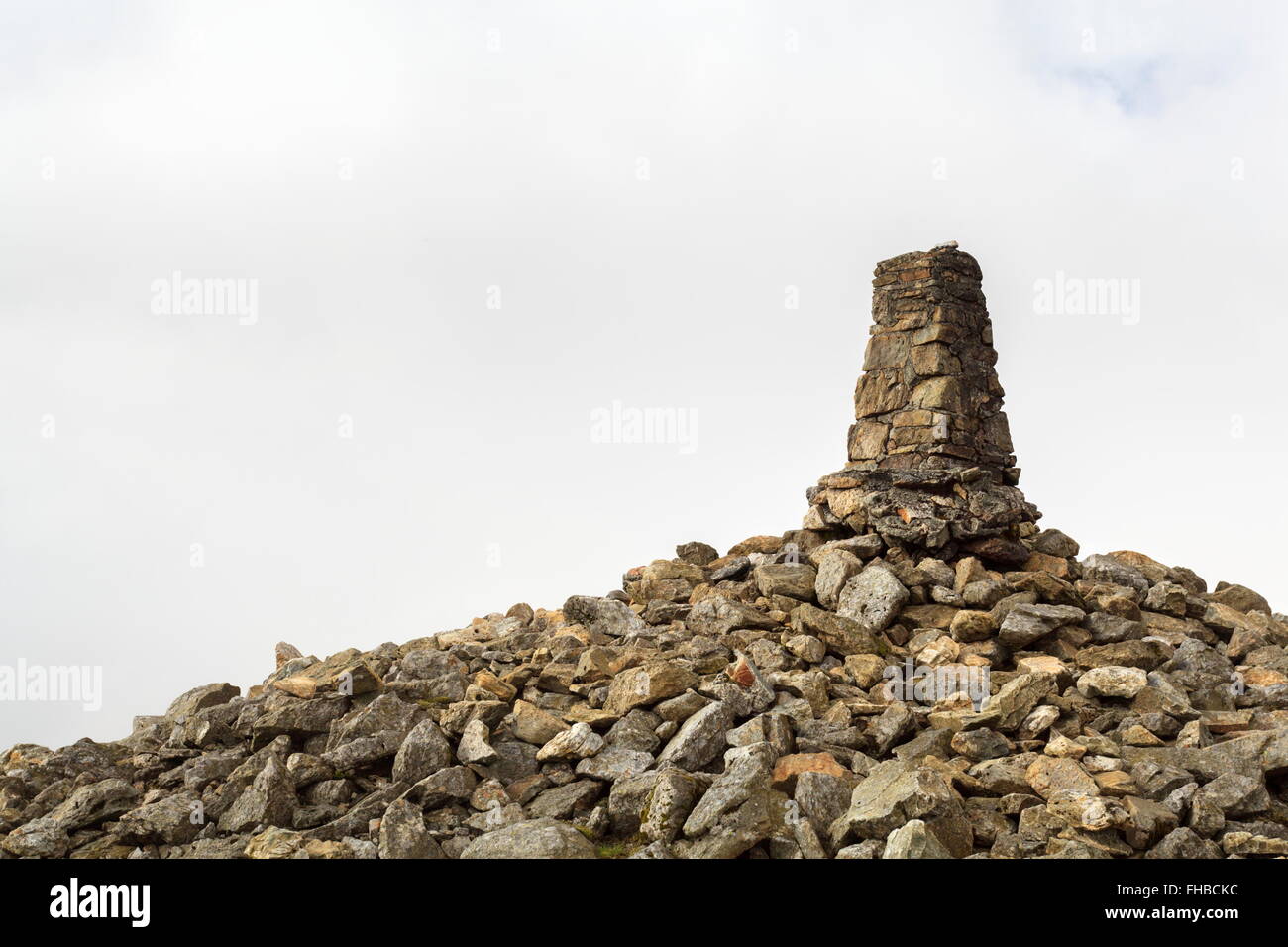 North wales trig point hi-res stock photography and images - Alamy