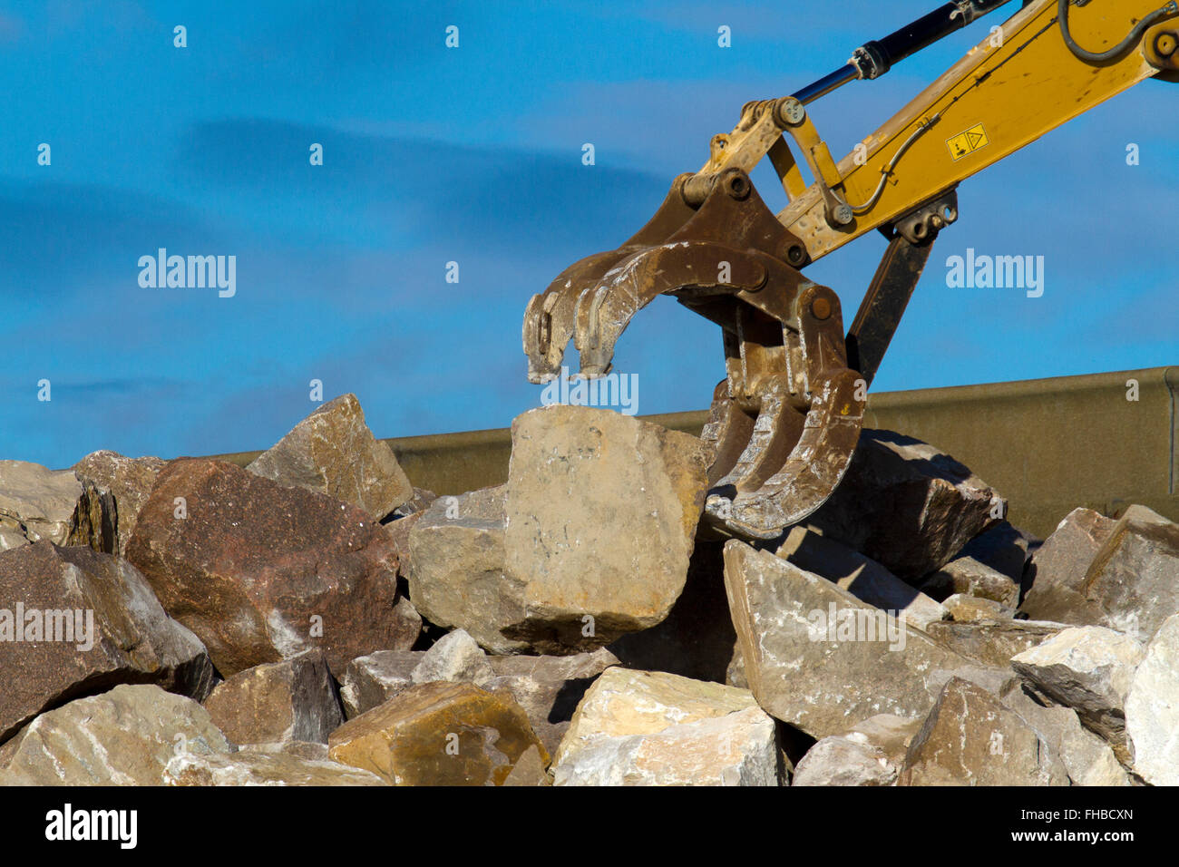 Heavy earth moving construction plant and equipment in Blackpool ...