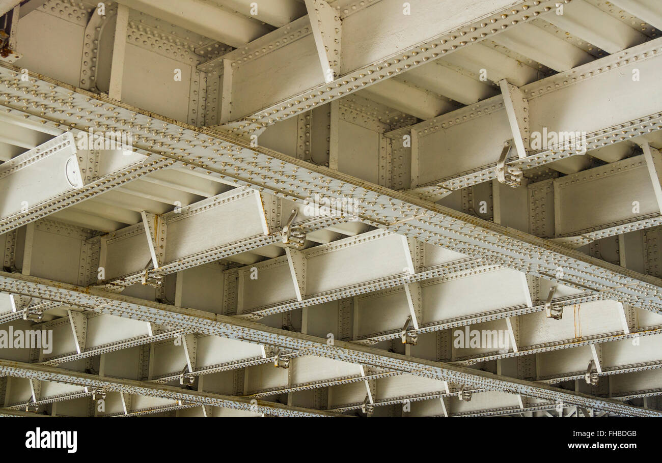 Details underneath Tower Bridge, City of London, England, UK, Europe ...