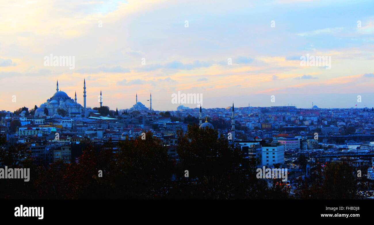 Hagia sophia istanbul turkey aerial hi-res stock photography and images ...