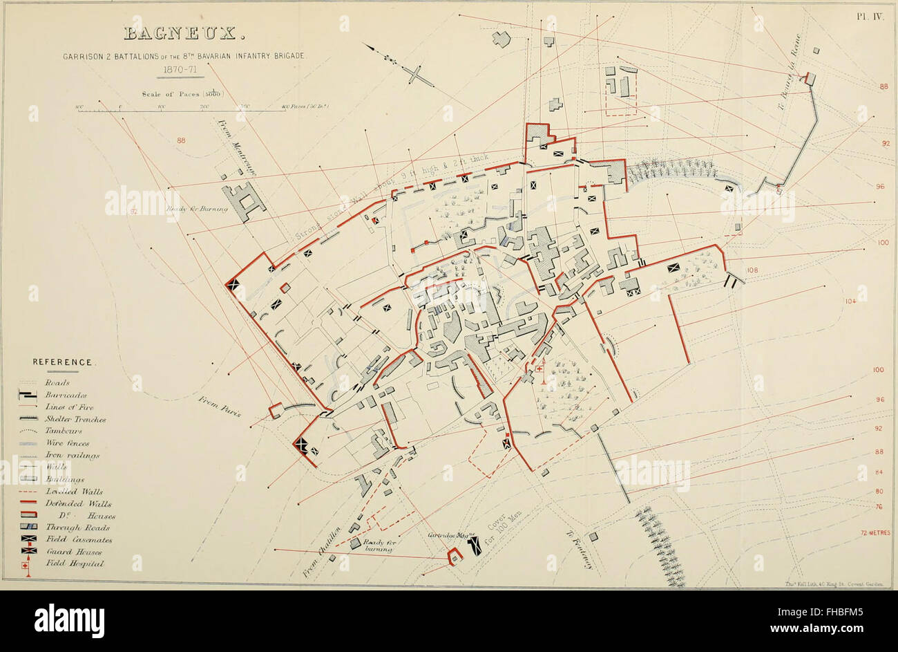A military strategy guide from 1875, focused on the defense of selected ...