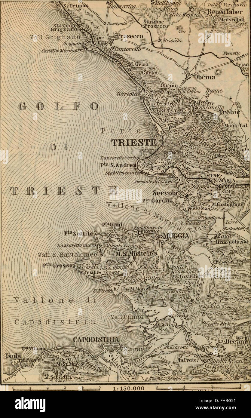 Carniola map hi-res stock photography and images - Alamy