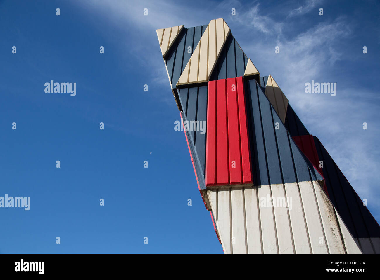 detail of public art sculpture by Otto Herbert Hajek in Adelaide ...