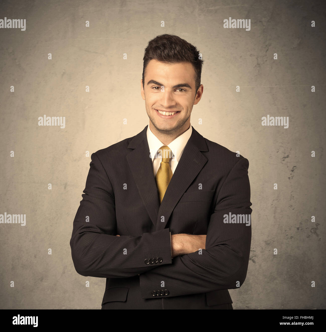 Sales worker making face expressions Stock Photo - Alamy