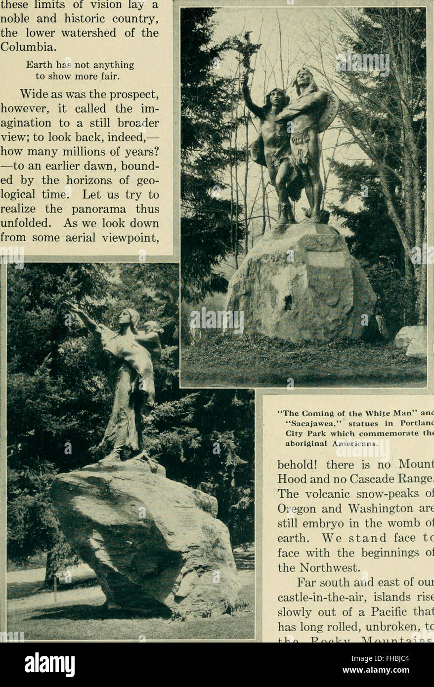 A 1912 work detailing the natural features, geography, and ...
