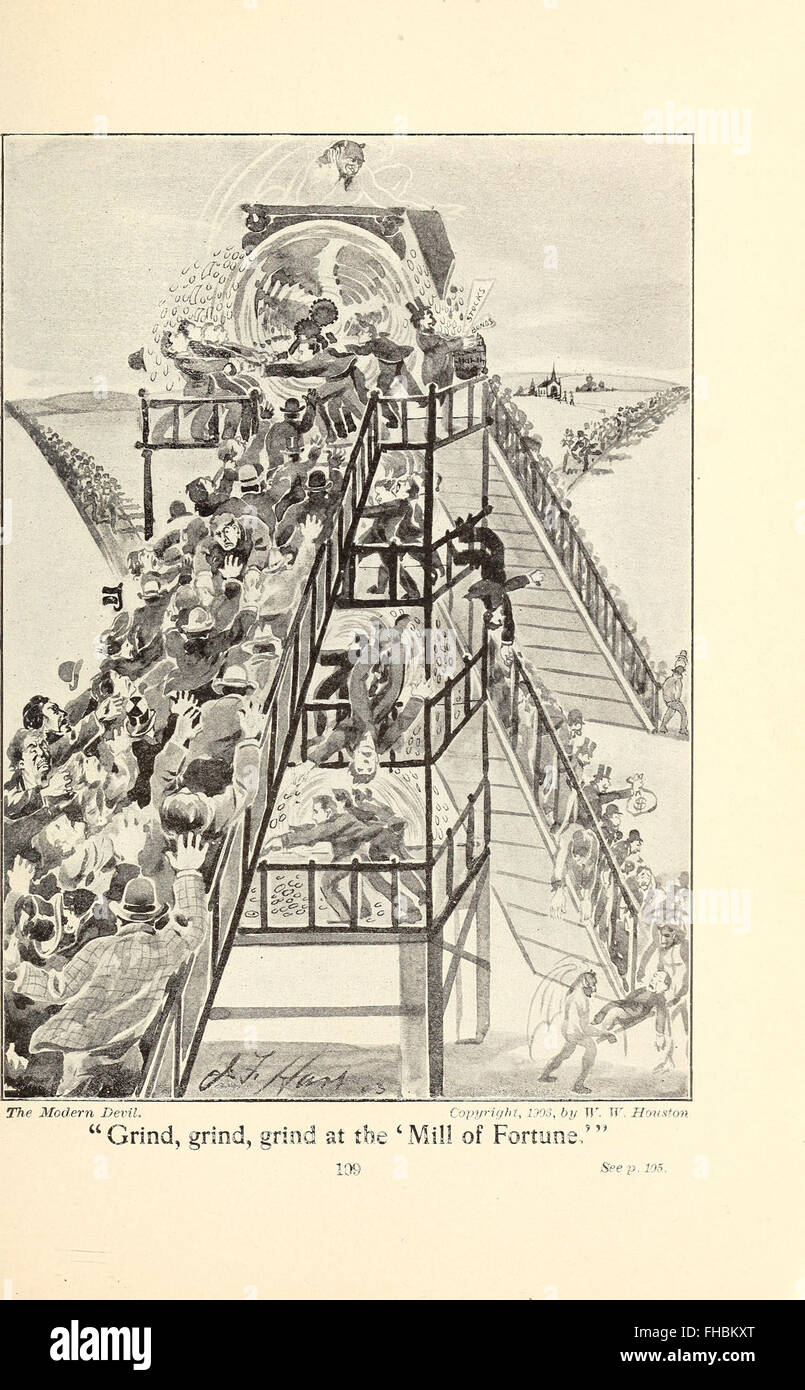 A philosophical exploration of the concept of the modern devil Stock ...