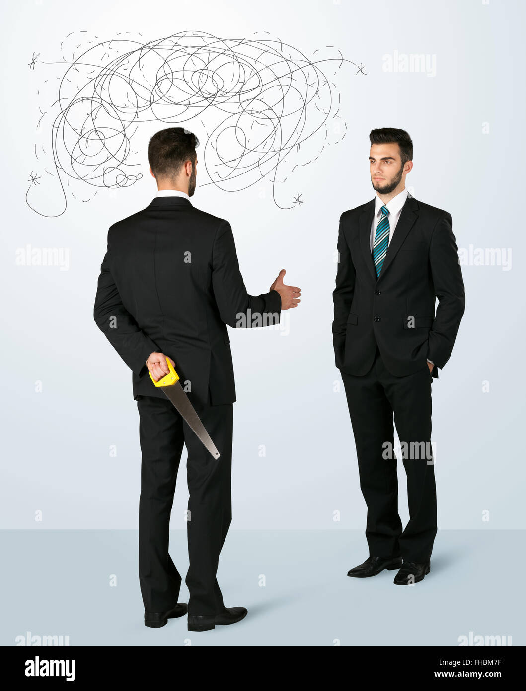 Ruthless business concept Stock Photo - Alamy