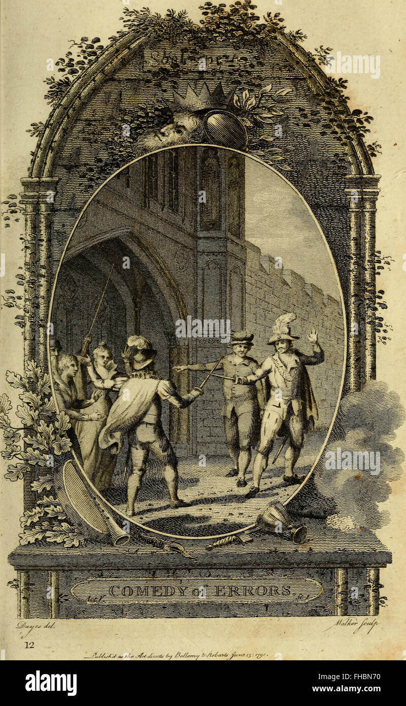 A complete collection of William Shakespeare's plays, published in 1796 ...