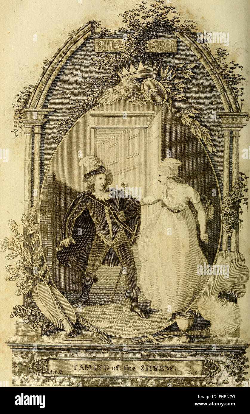 A complete 1796 edition of the plays of William Shakespeare, published ...