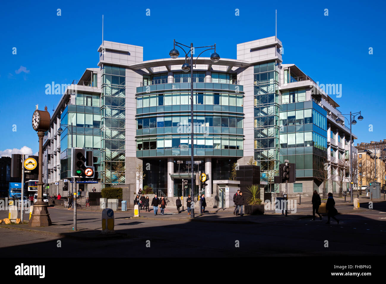 Princes Exchange and New Uberior House in the Tollcross area of ...