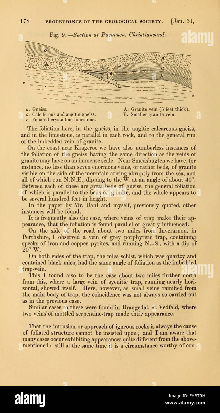 The Quarterly Journal of the Geological Society of London, a periodical documenting geological ...