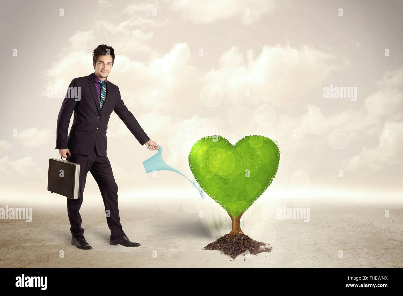 Watering heart hi-res stock photography and images - Alamy