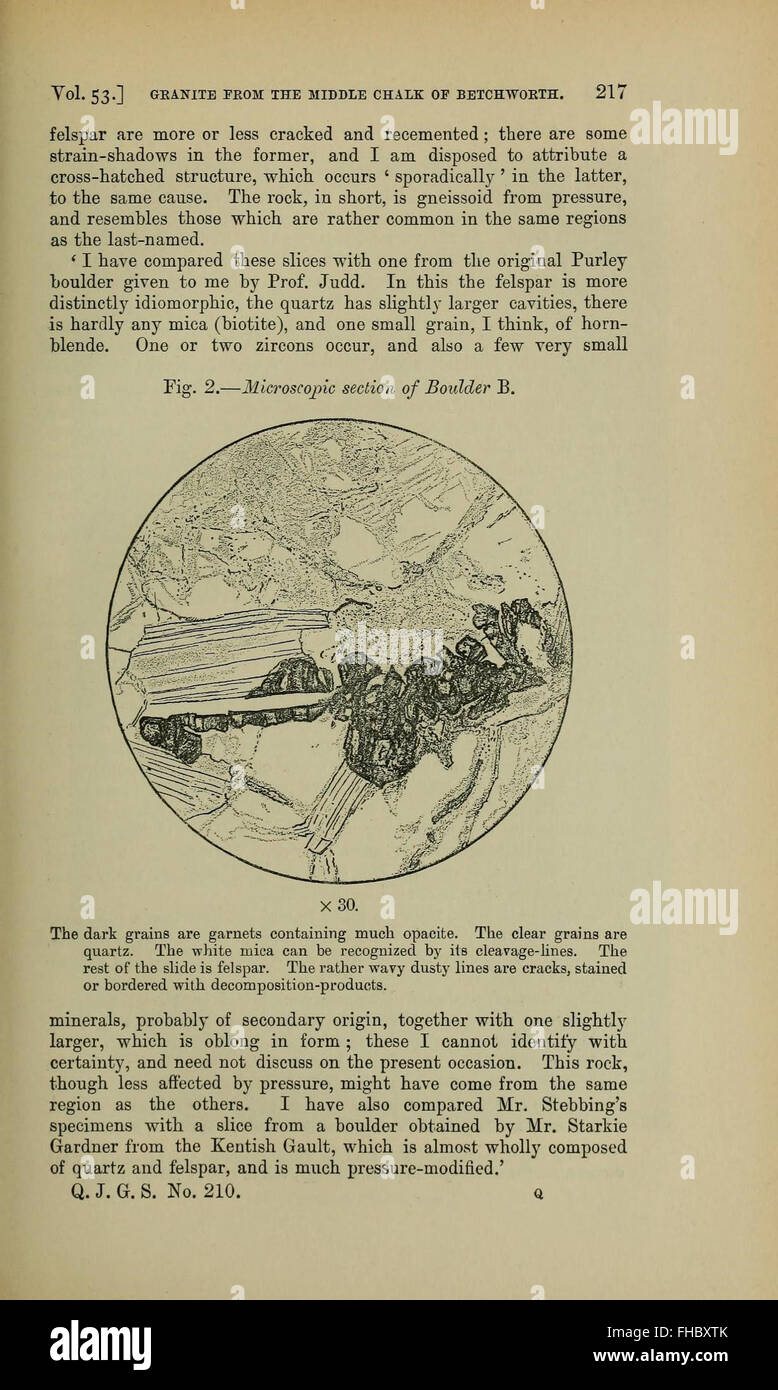 The Quarterly journal of the Geological Society of London, Periodicals Smithsonian Libraries ...