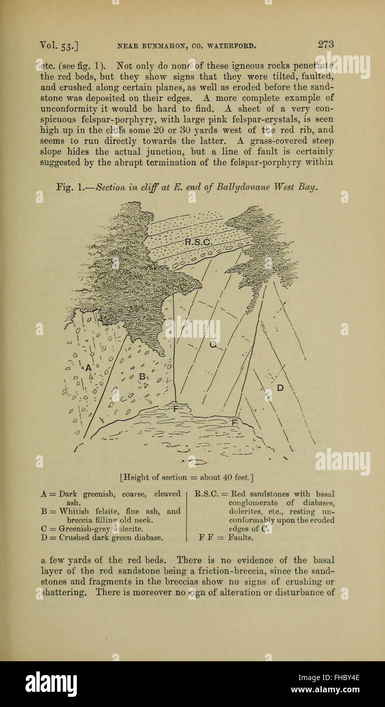 A periodical journal by the Geological Society of London, featuring ...