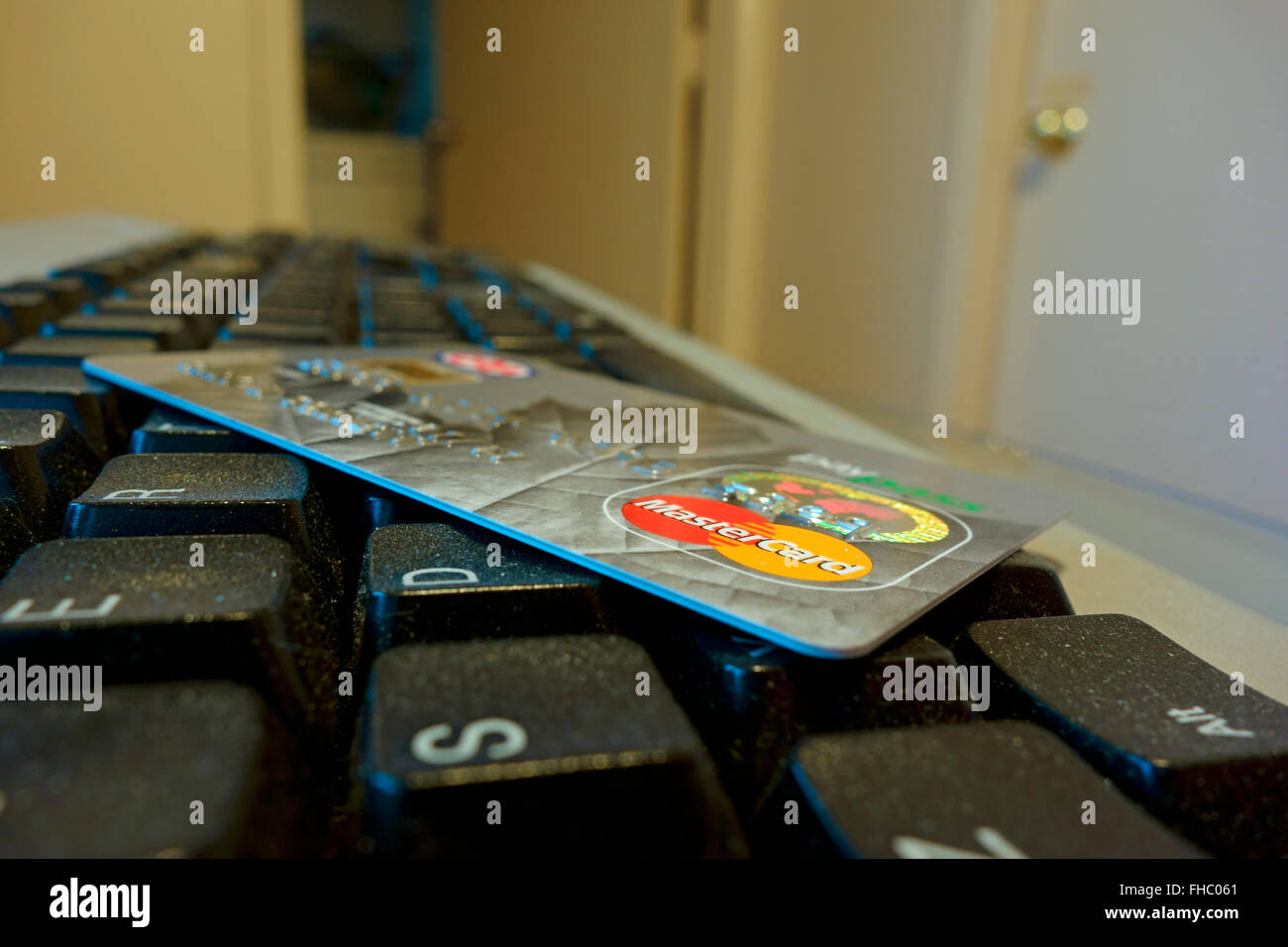 Credit card keyboard flat hi-res stock photography and images - Alamy