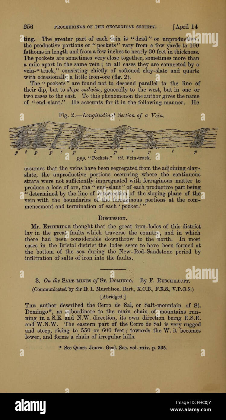 A periodical journal documenting research and findings in geology ...