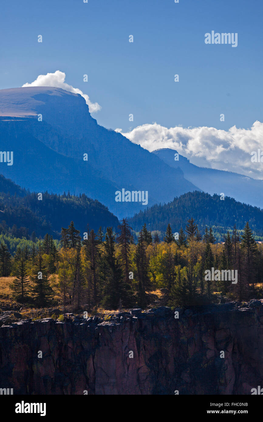 BRISTOL HEAD rises to 12713 feet in the SAN JUAN MOUNTAINS in SOUTHERN ...