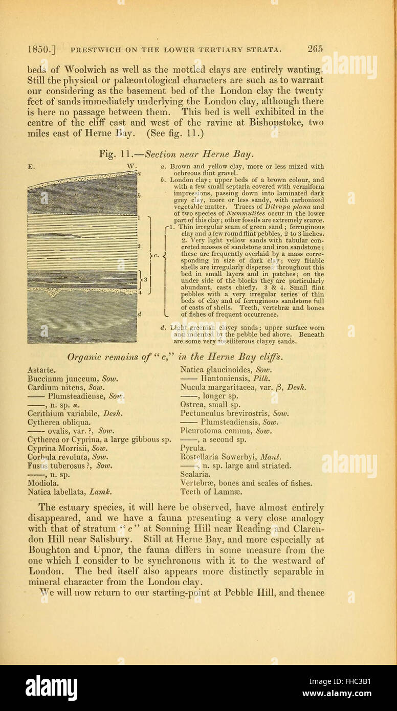 A periodical journal from the Geological Society of London, featuring ...