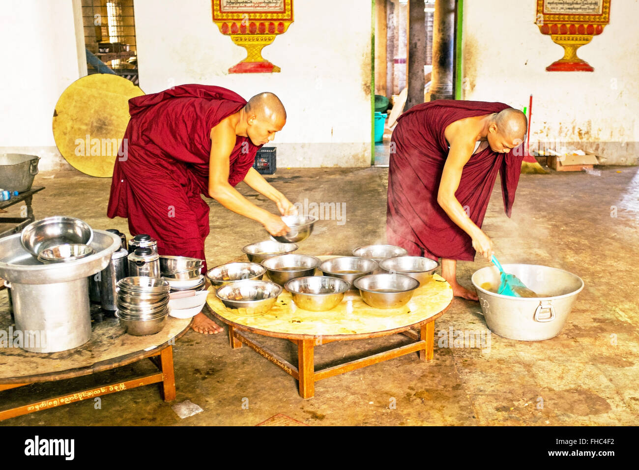 Myanmar monastery hi-res stock photography and images - Alamy