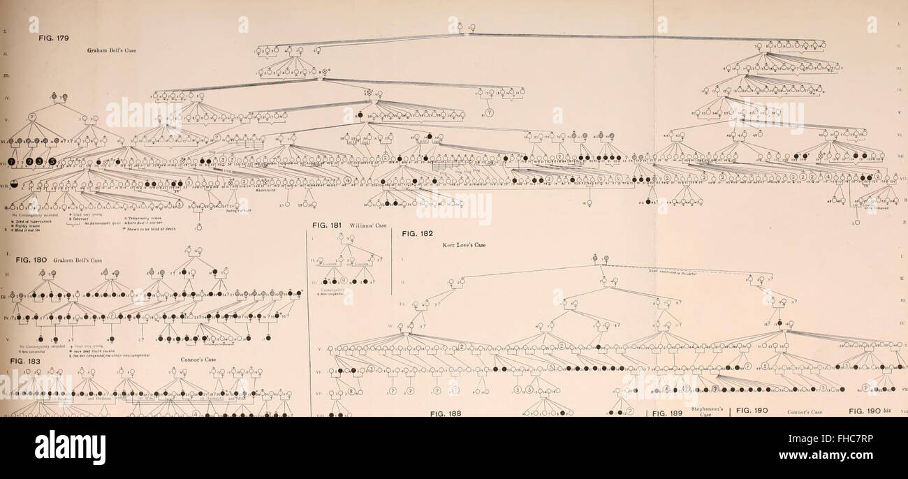 A 1909 work exploring the inheritance of human traits, genetics, and ...