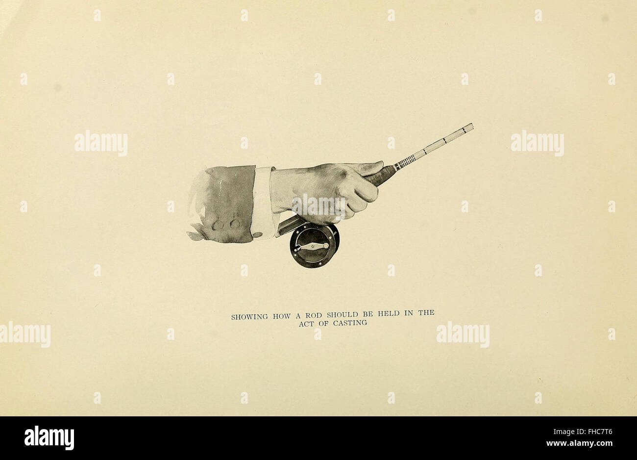 Trout fly-fishing in America, Fly-casting, Library of Congress, Trout fishing, 19th century ...