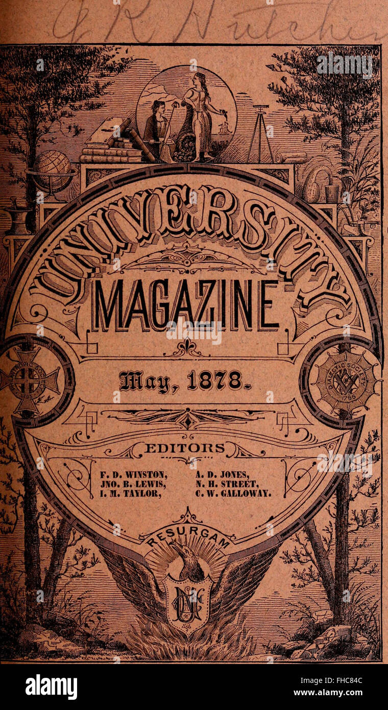 University Magazine (1878), Academic Journal, Education, Higher ...