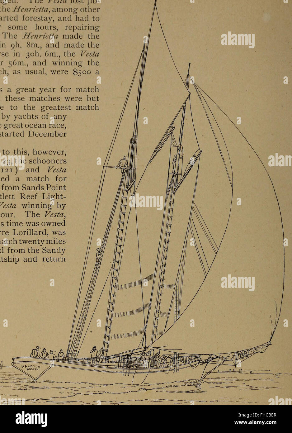 Yachts and yachting (1887), an illustrated guide to the design ...