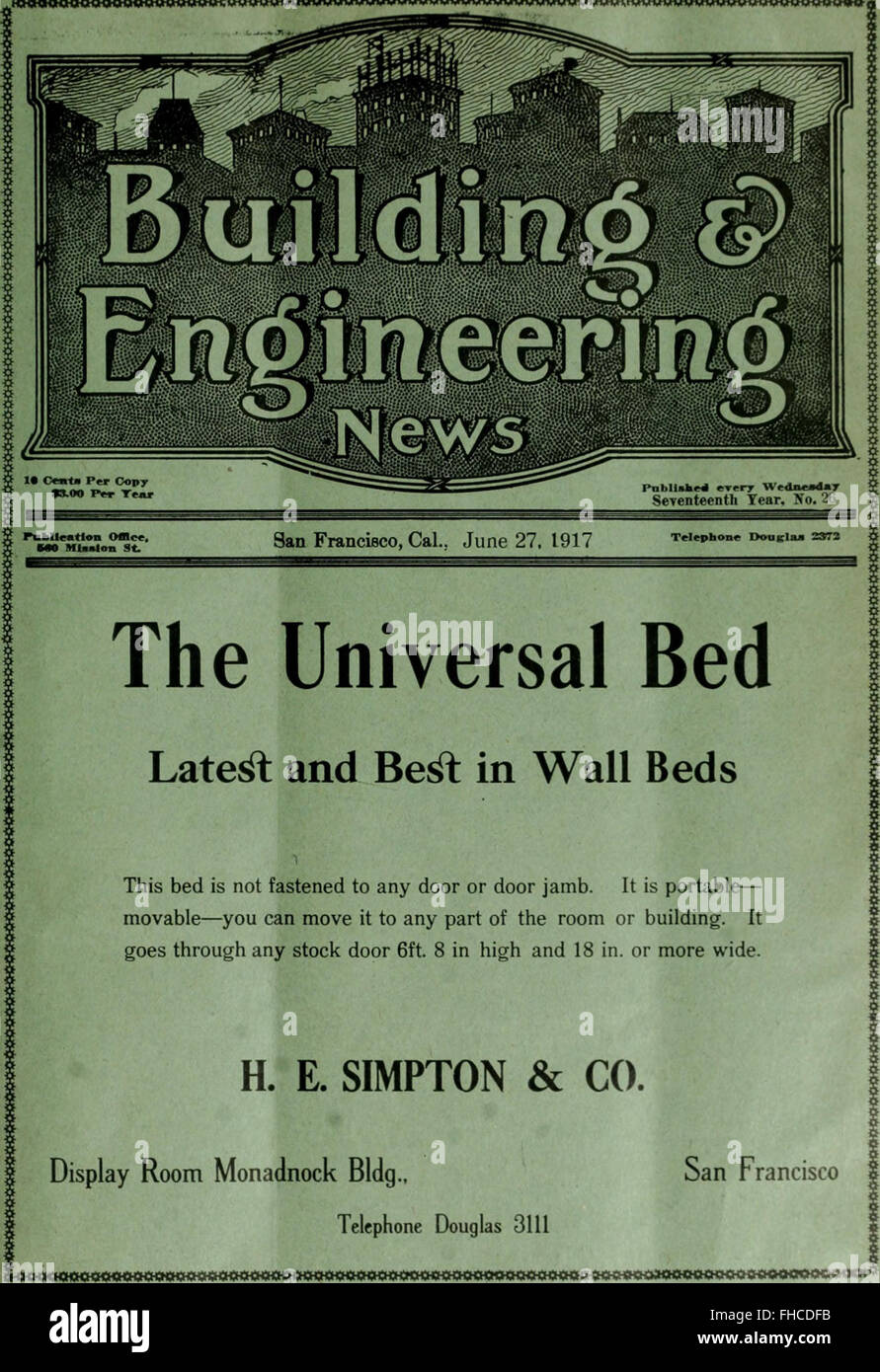 Building and Engineering News (1917), a publication covering the latest ...