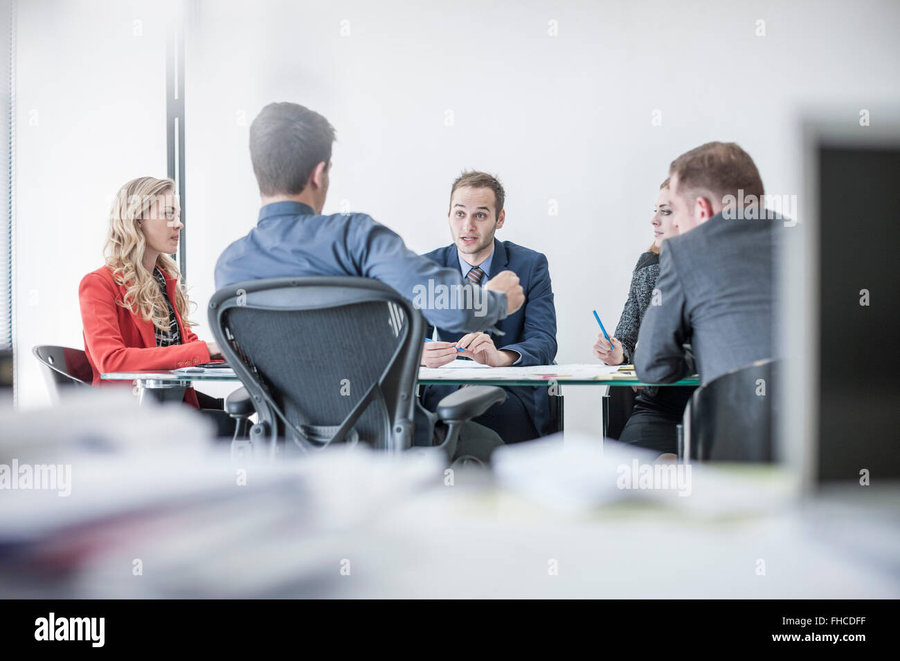 Business meeting in conference room Stock Photo - Alamy