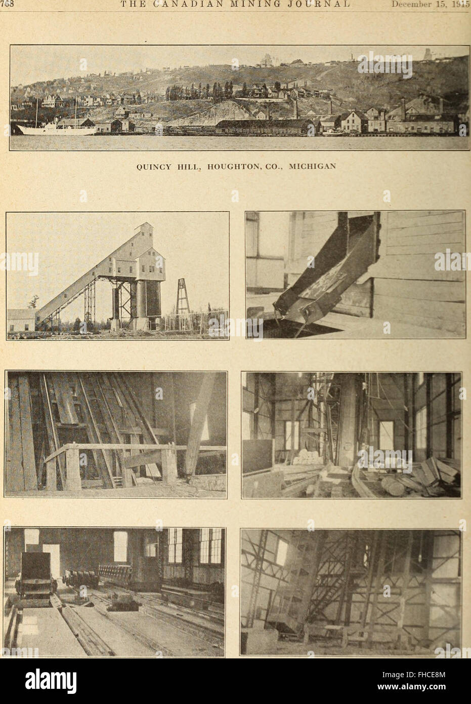 The Canadian Mining Journal from 1915, documenting developments in the ...