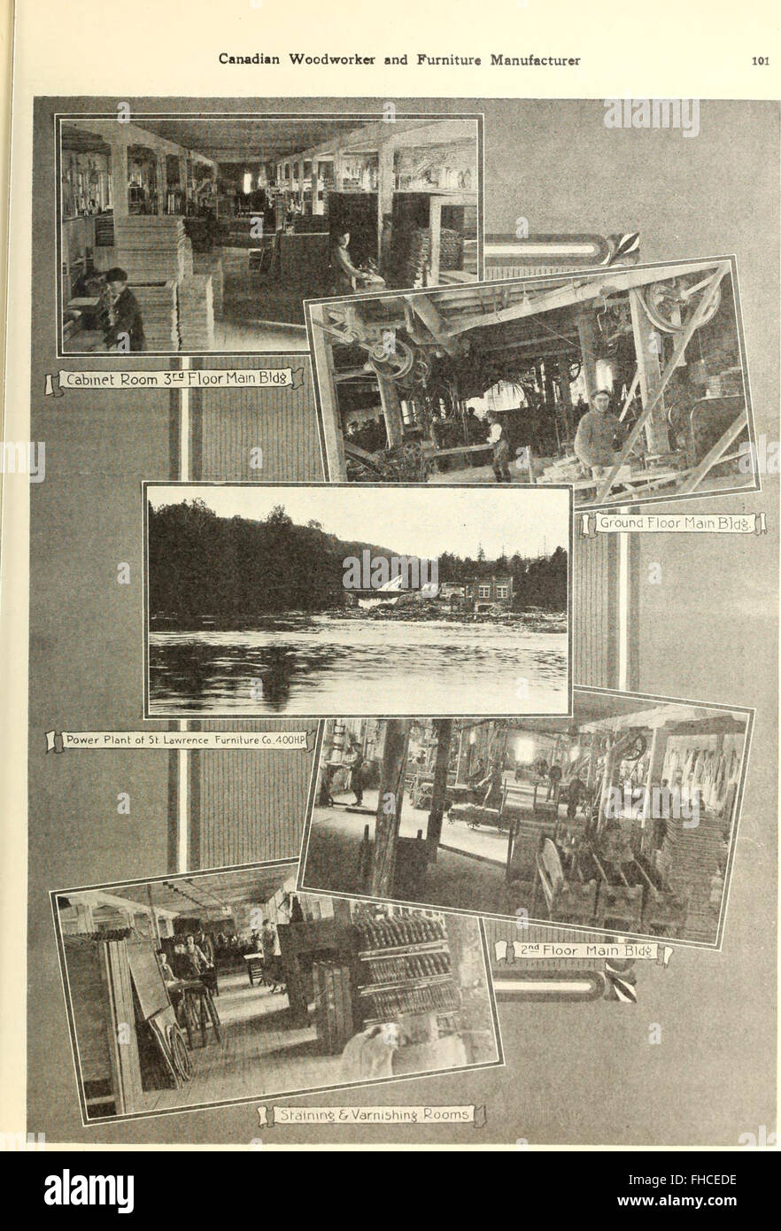 A 1922 publication analyzing the Canadian wood products industry ...