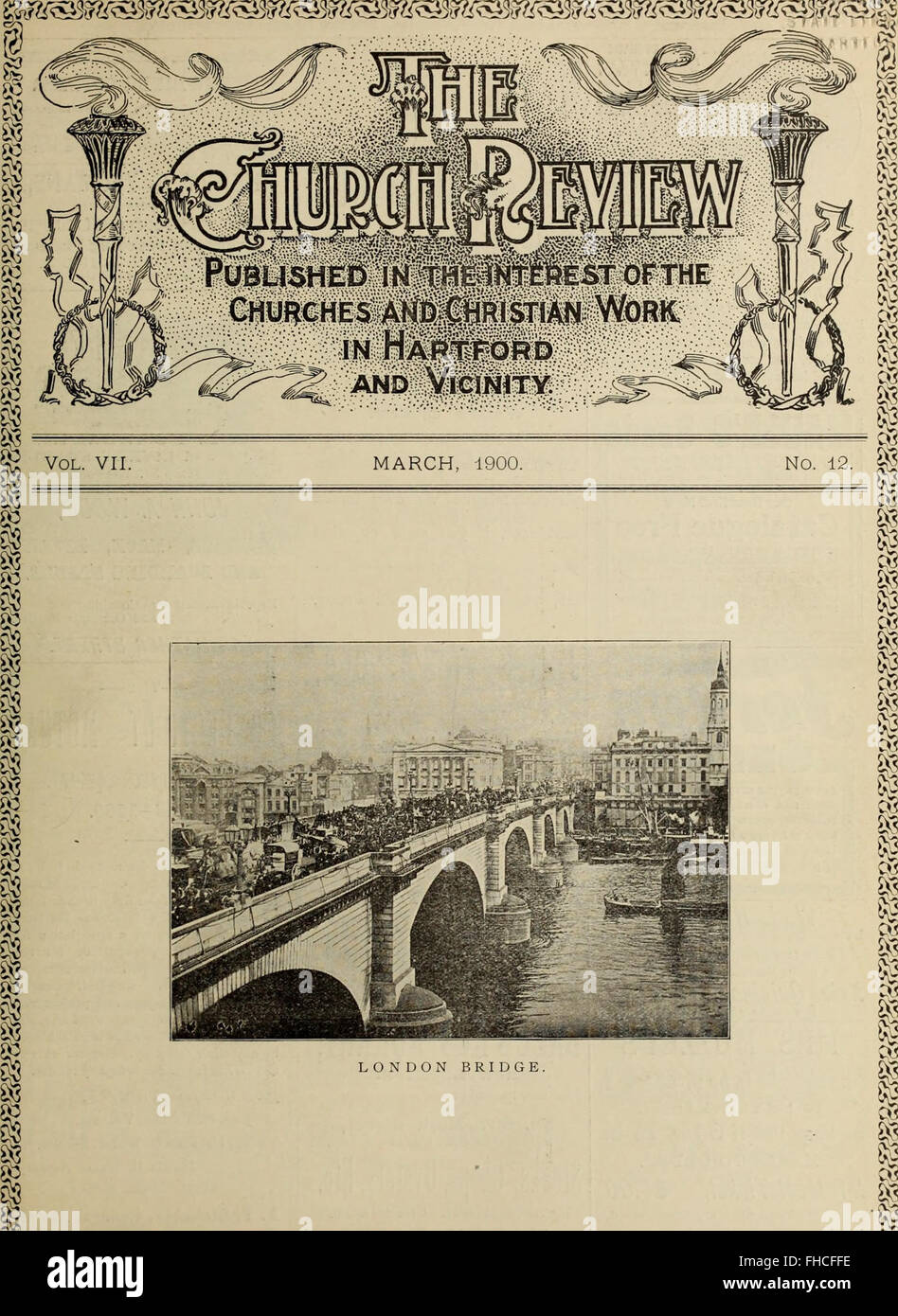 'Church Review' (1899) offers a religious and theological perspective ...