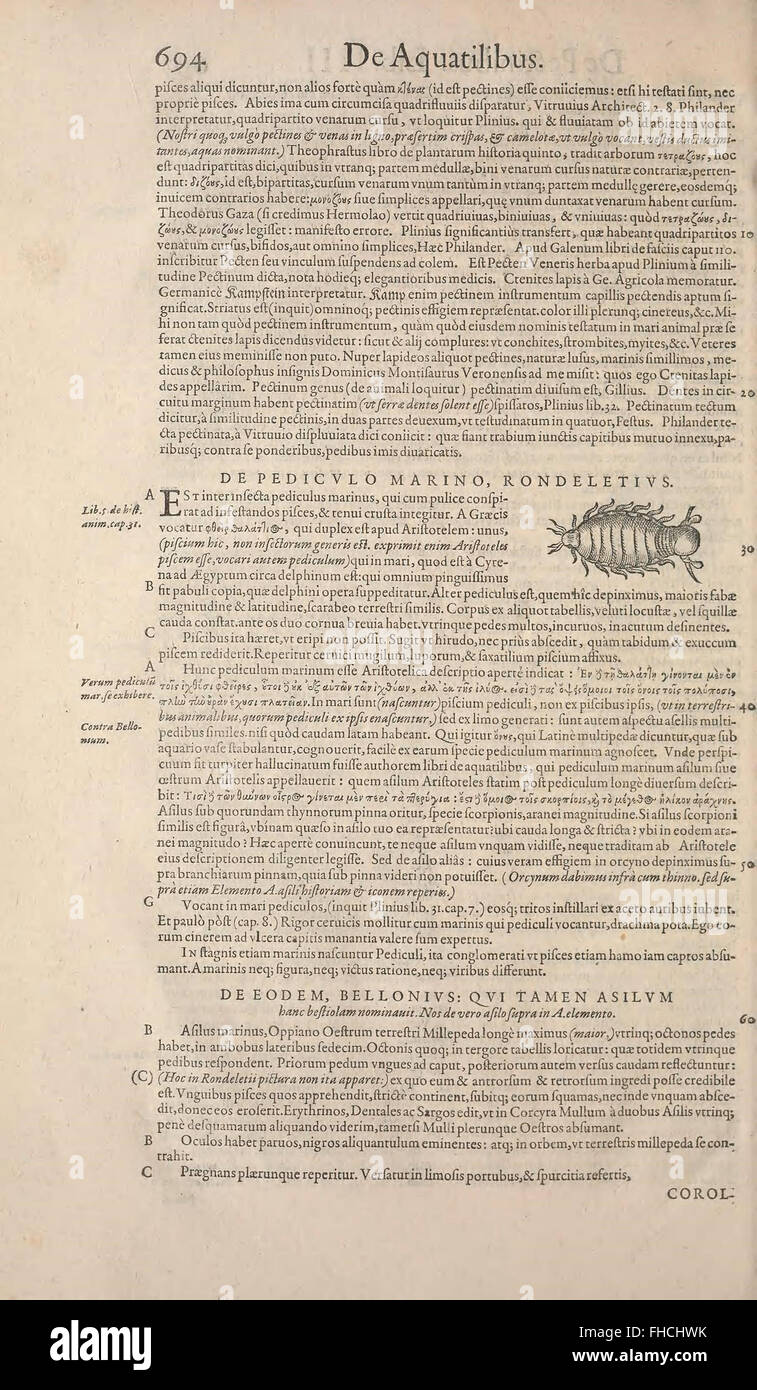 Conrad Gesner's Historia Animalium, Book IV, Early Works to 1800 ...