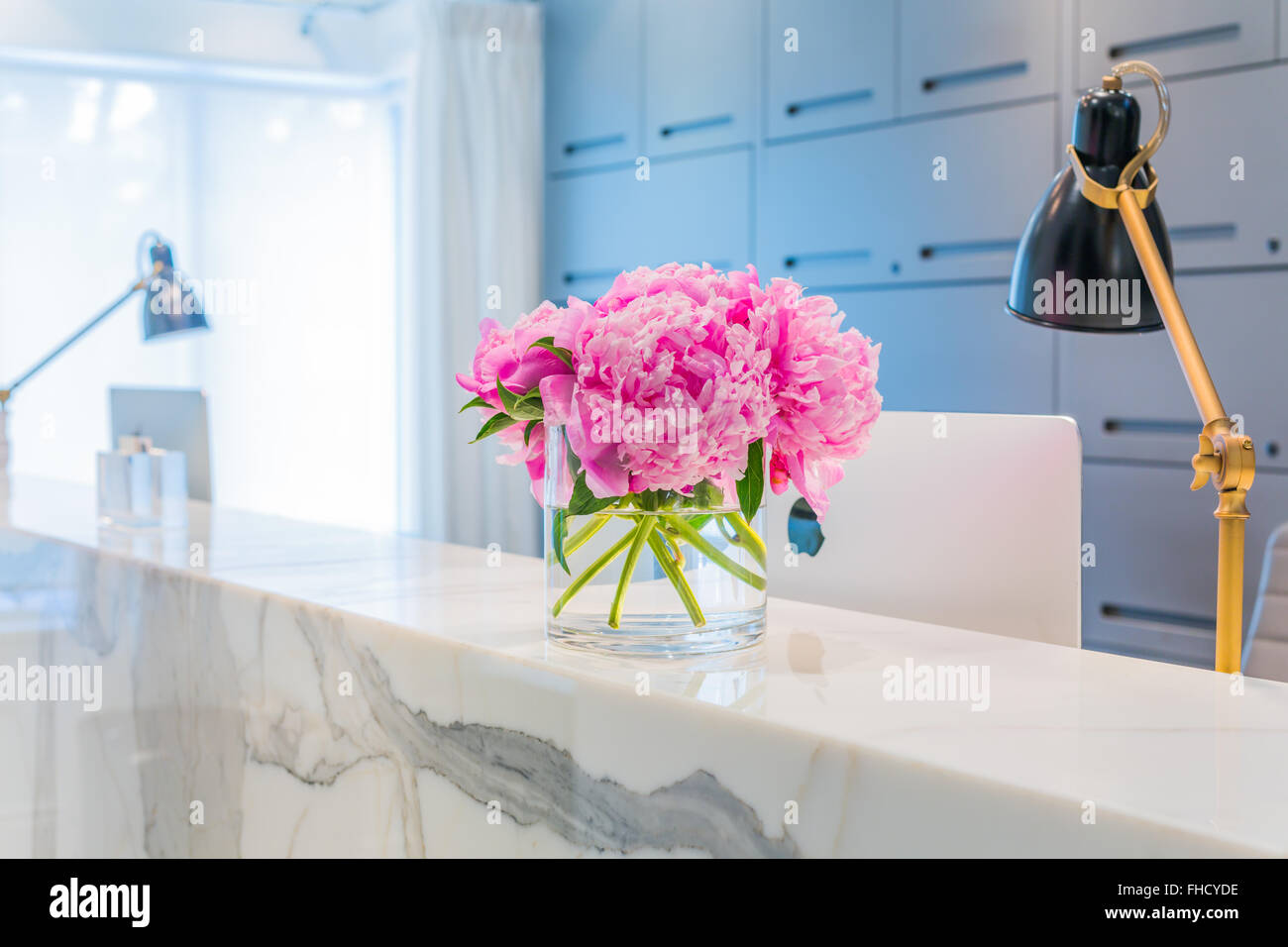 Modern office reception interior hi-res stock photography and images ...