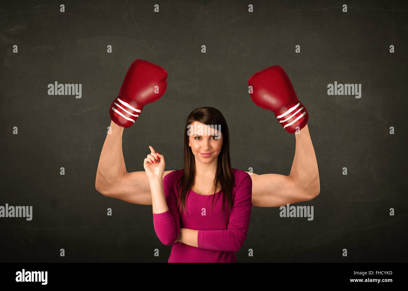 Red head biceps hi-res stock photography and images - Alamy