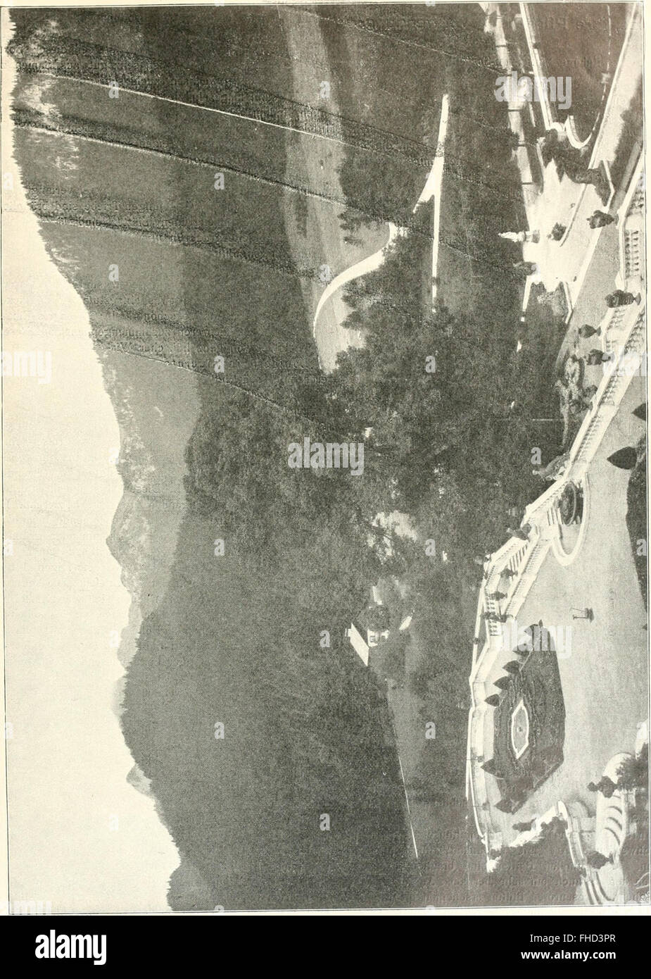 A 1901 German work focused on garden art, landscape design, and ...