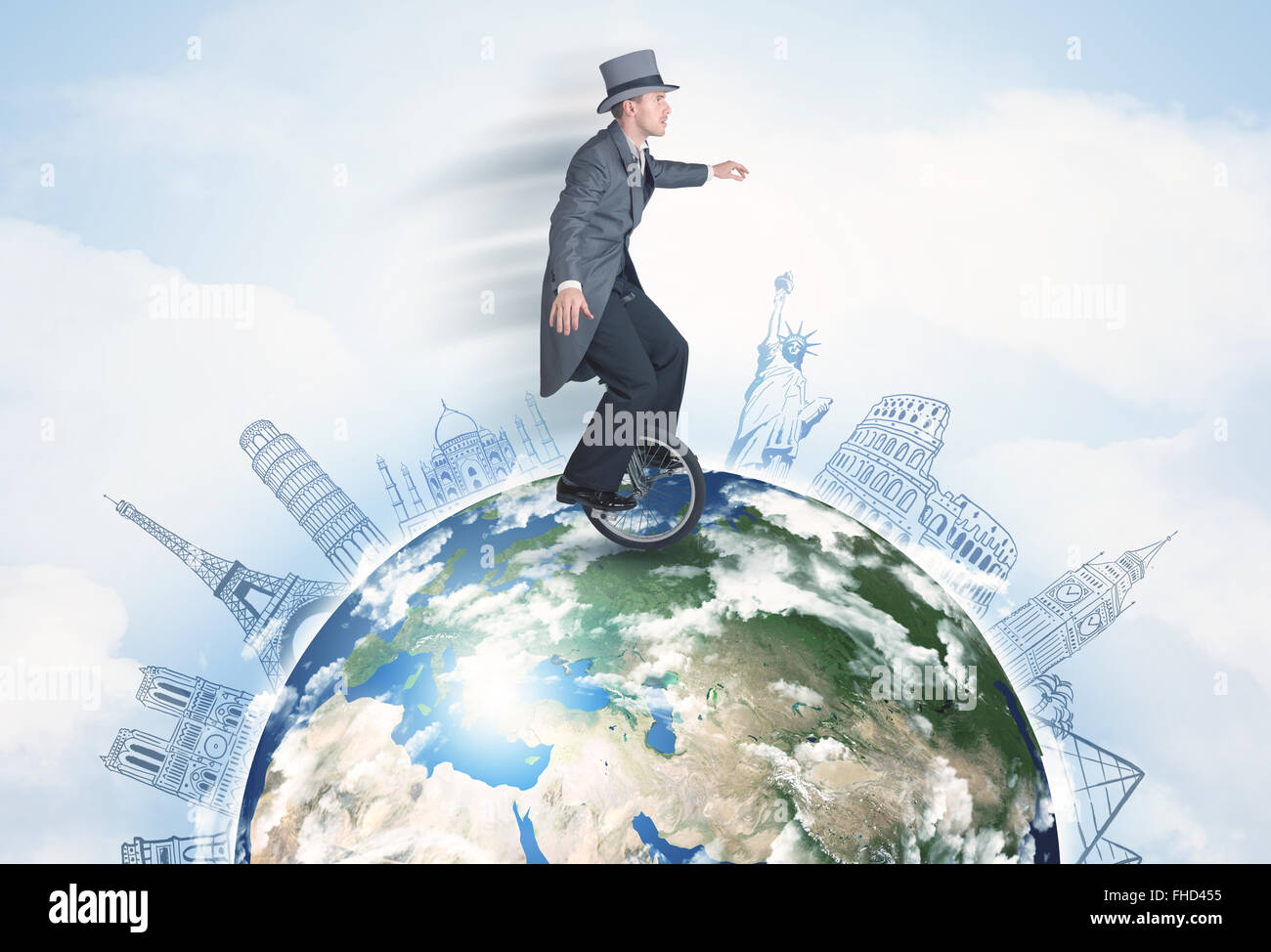 Mountain unicycle hi-res stock photography and images - Alamy